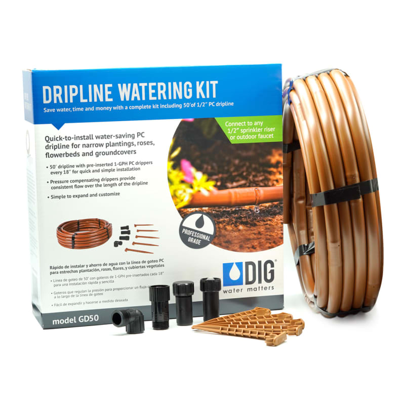 GD50 PC Dripline Watering Kit