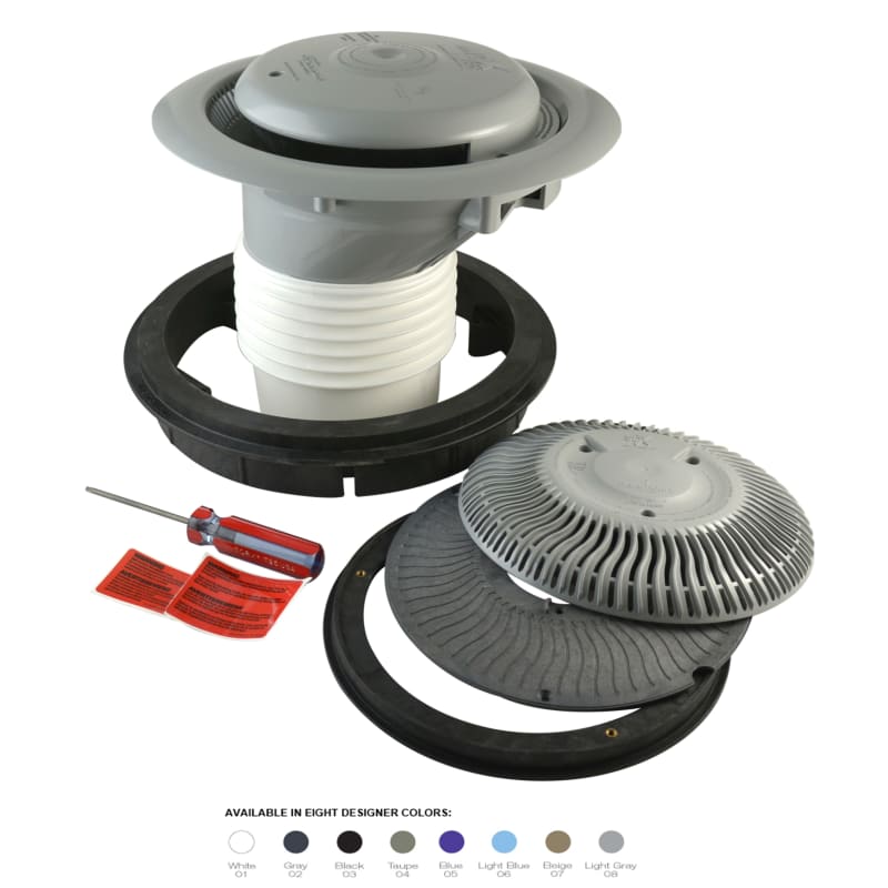 MDXR3 Adjustable Safety Drain w/o Sump - Concrete MDXR3 Adjustable Safety Drain w/o Sump - Concrete