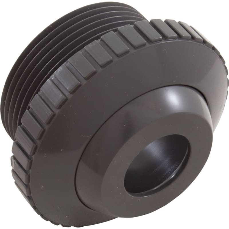 1.5" MPT Dark Gray Hydrostream Fitting with 3/4" Opening