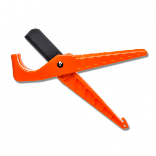 KwikCut T100-O, 1" PVC Pipe Cutter, PTFE coated, orange