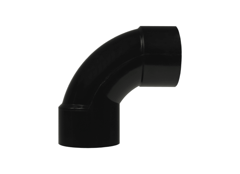 FullFlow 2" Black Sweep 90 Degree Elbow Slip x Slip