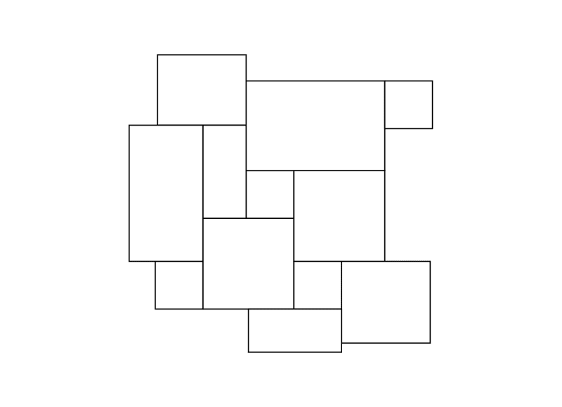 Travertine, French Pattern Tumbled Paver - 176 sqft (1 Pallet)