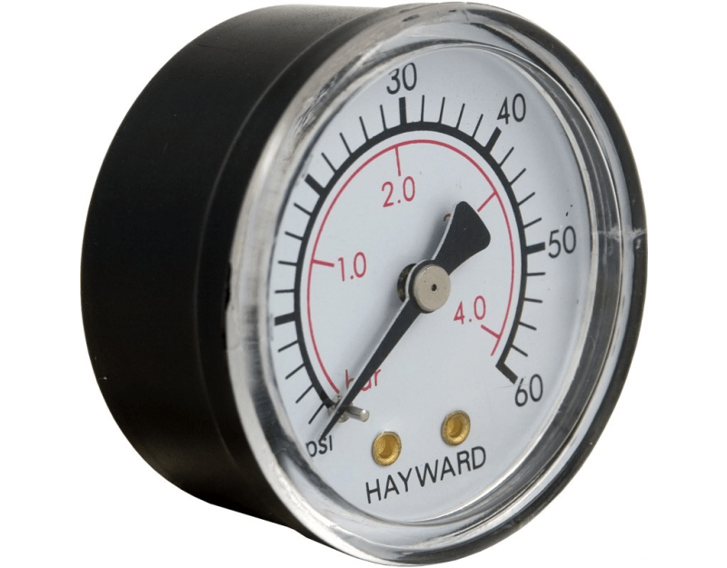 Back Mount Pressure Gauge