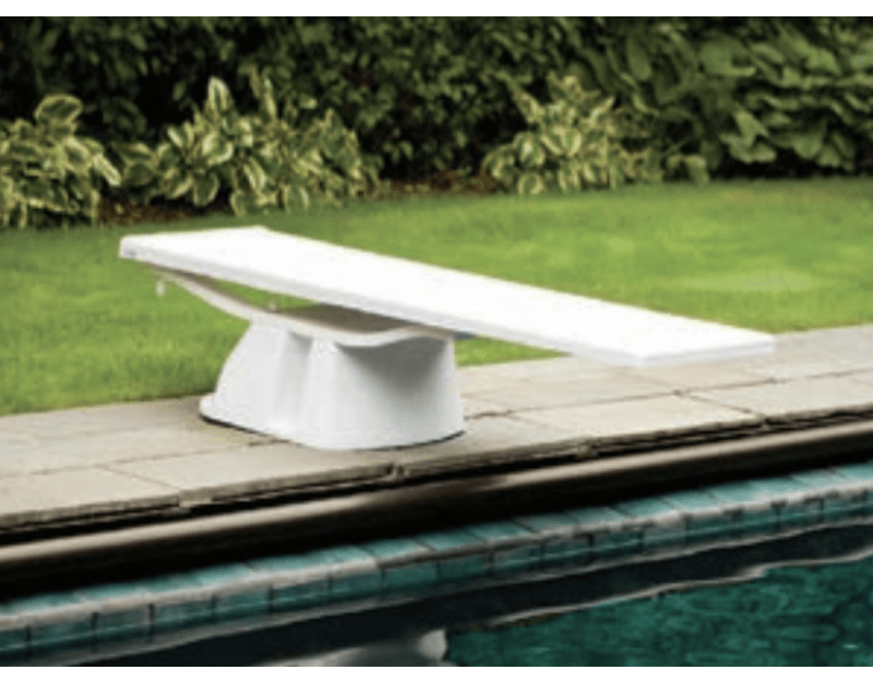 Salt Pool Fiberglass Jump Base - Taupe