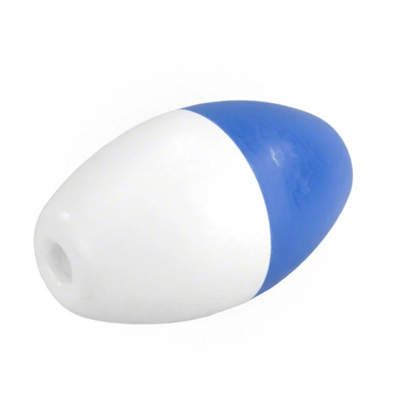 Swimming Pool Safety Rope Float, Blue/White (Fits 3/4" Rope)