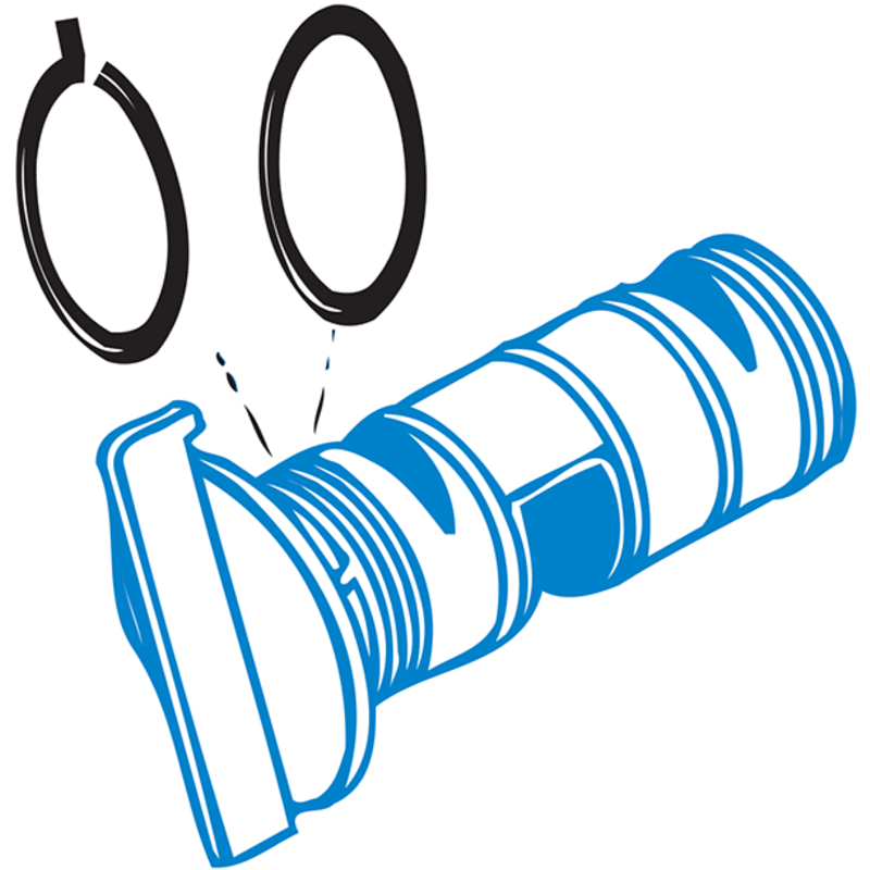 Control Dial with O-rings, Pool Frog System 40K