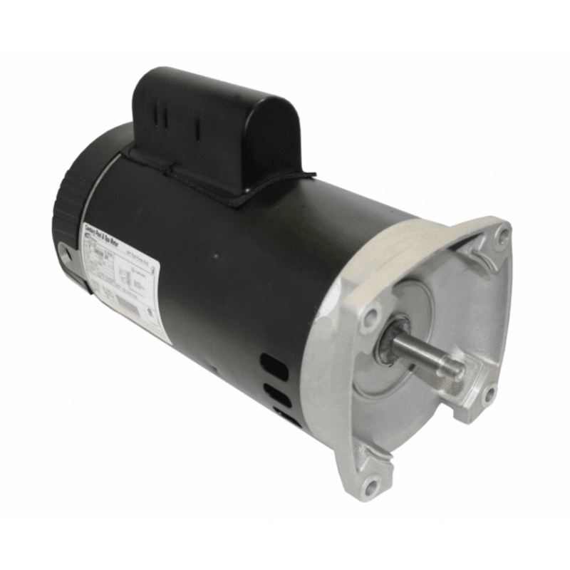 Square Flange Motor 2.6 Hp, 3450 Rpm, 230V, 48Y, Threaded Shaft