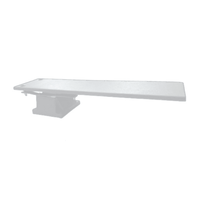 Global Pool Products GX Diving Board with 4 Bolt Salt Friendly Spring ...