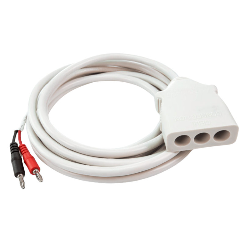 24' Soft-Touch Digital Cell Cord With Banana Plug Connectors