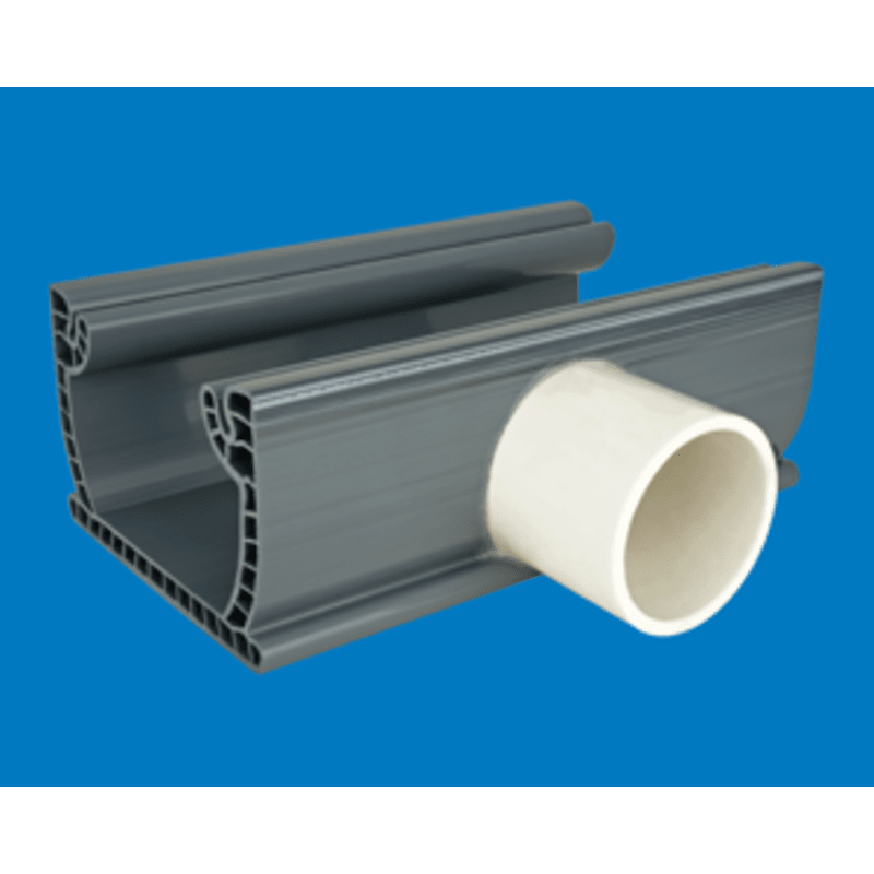 PVC Side Adapter Fitting for Flowmaster Commercial Drain