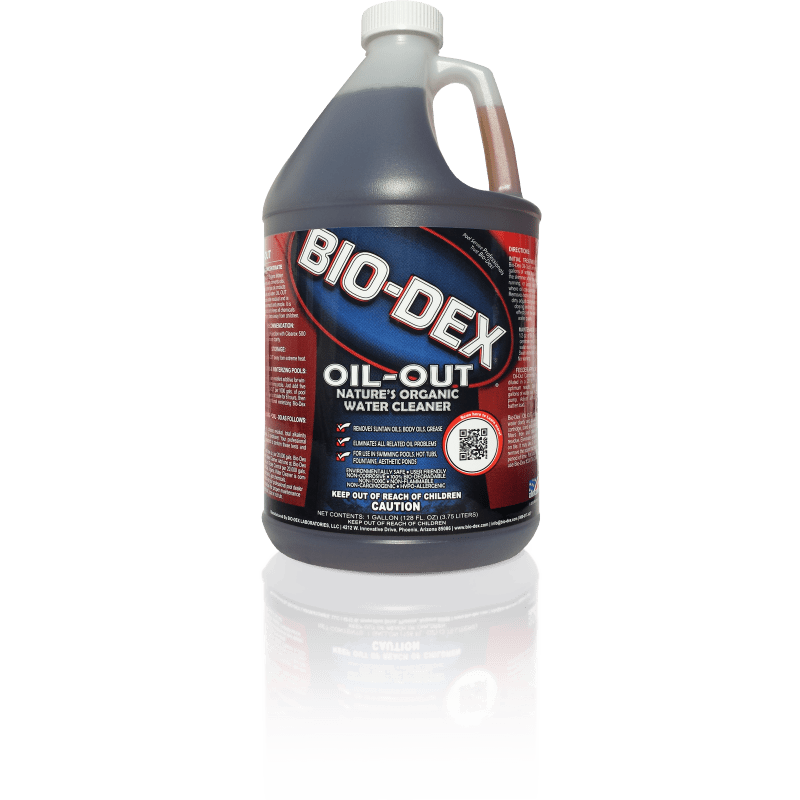 BIO-DEX OO04 1 gal Bottle ENZYME Oil-Out Water Cleaner
