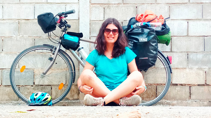Laura Rincón, lo único que necesitas para viajar en bici son ganas ...