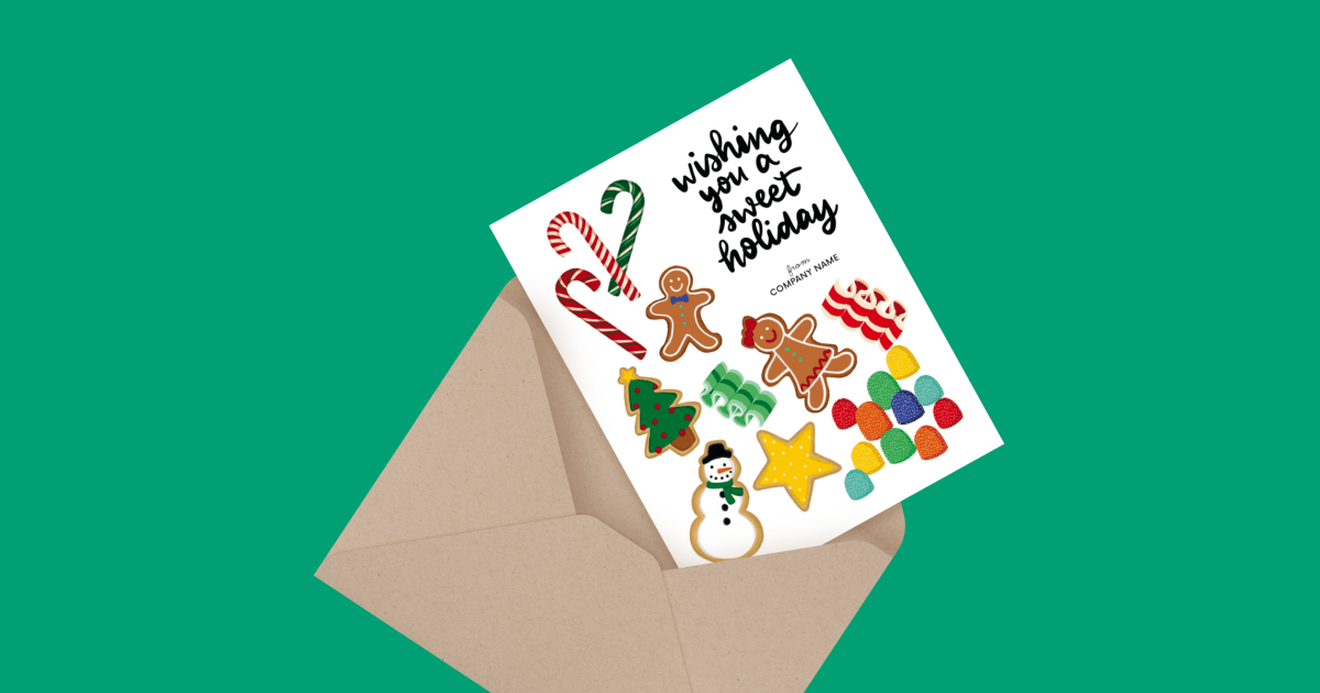 Sweet Holiday Cookies by Grey Street Paper | Postable