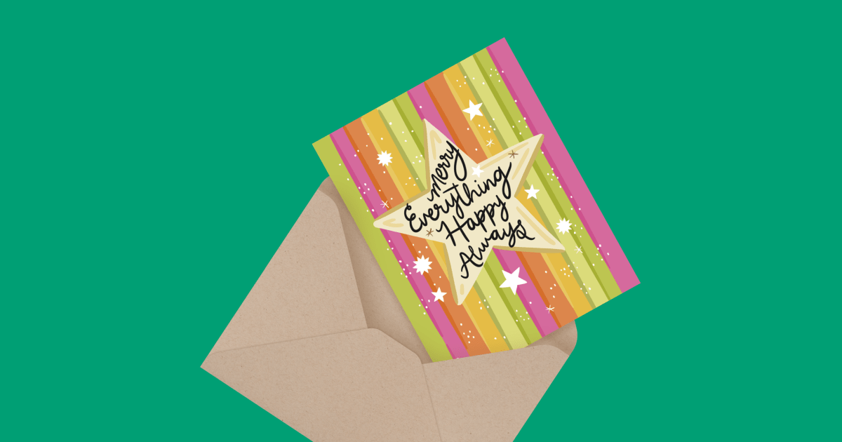 Merry Everything by Bloomwolf Studio | Postable