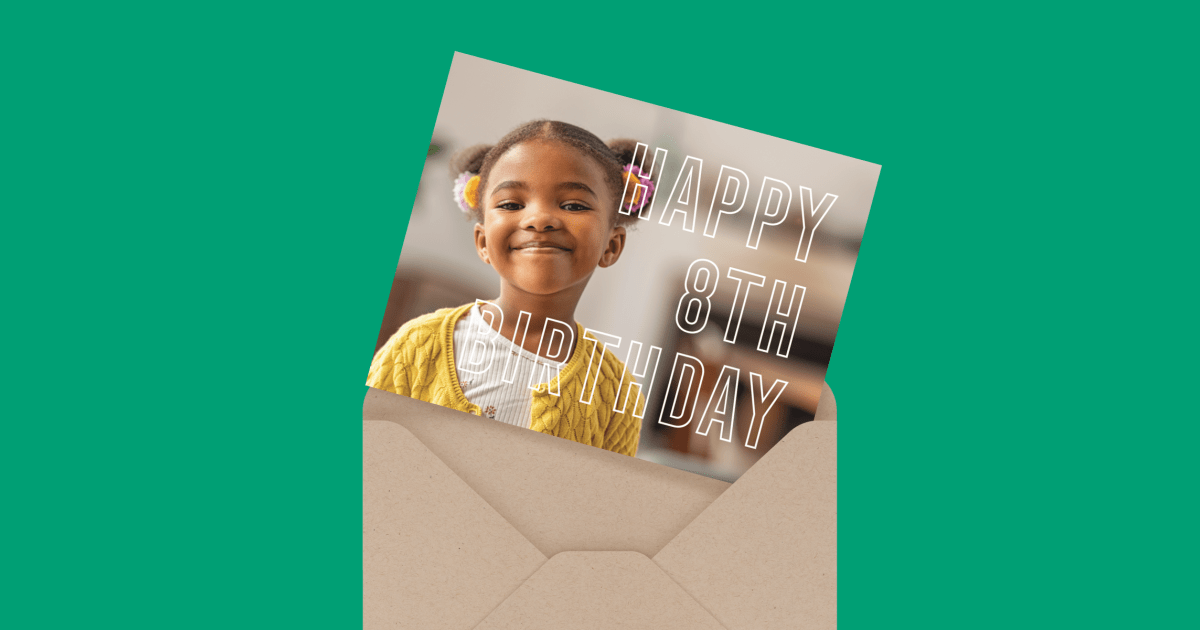 Custom Birthday Outline by Heather Schertzer | Postable