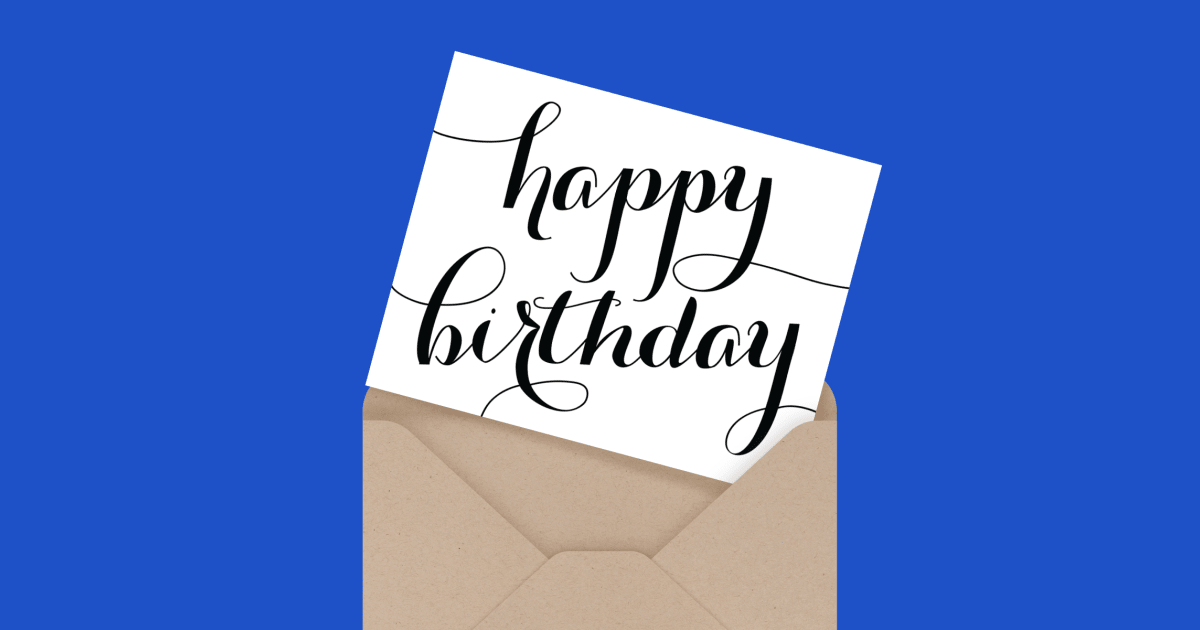 Happy Birthday Script by Postable | Postable