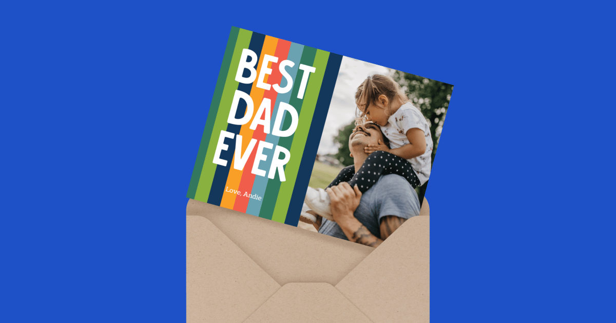 Best Dad Ever by Announce Divinely | Postable