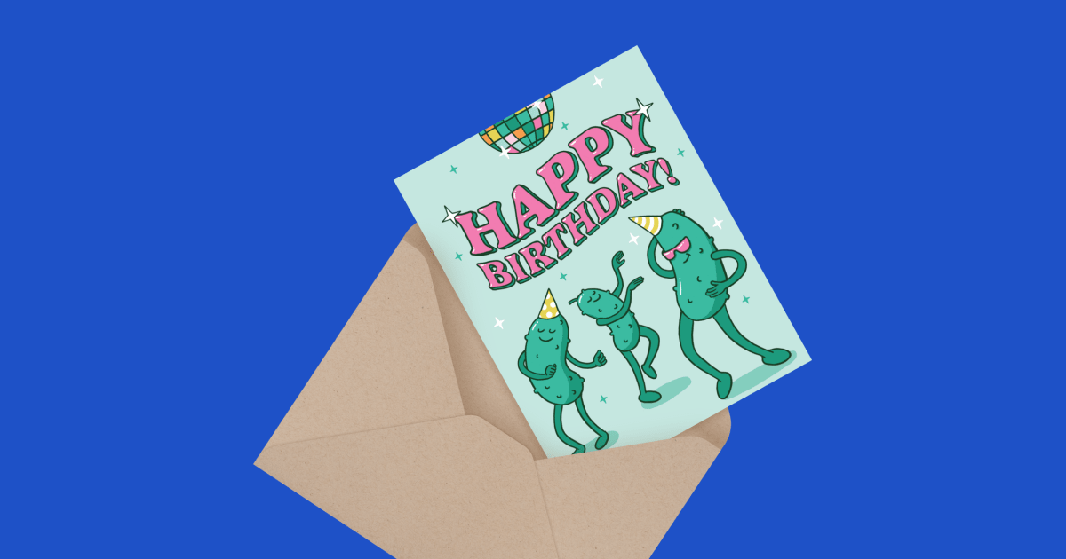 Pickle Disco by Semi Sweet Press | Postable