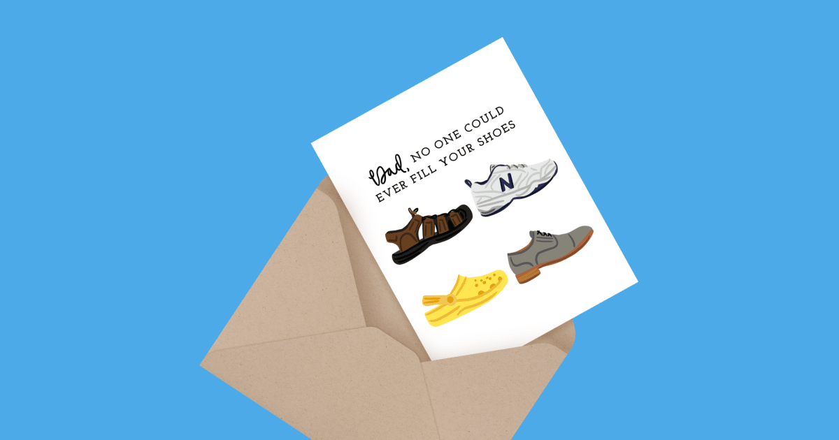 Dad Shoes by Bloomwolf Studio | Postable