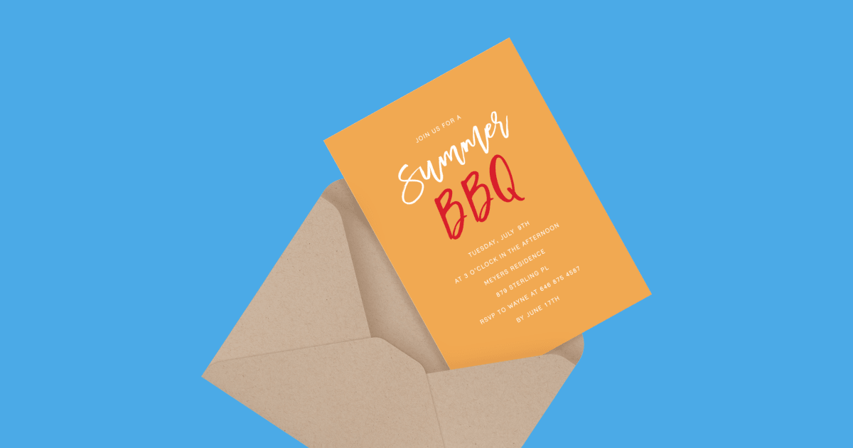 BBQ Brush Party by Postable | Postable