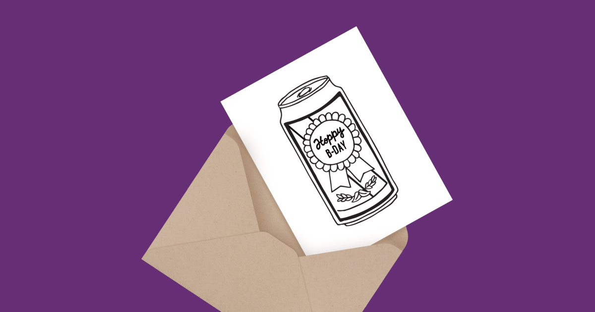 Hoppy Birthday by Hello Paper Co. | Postable