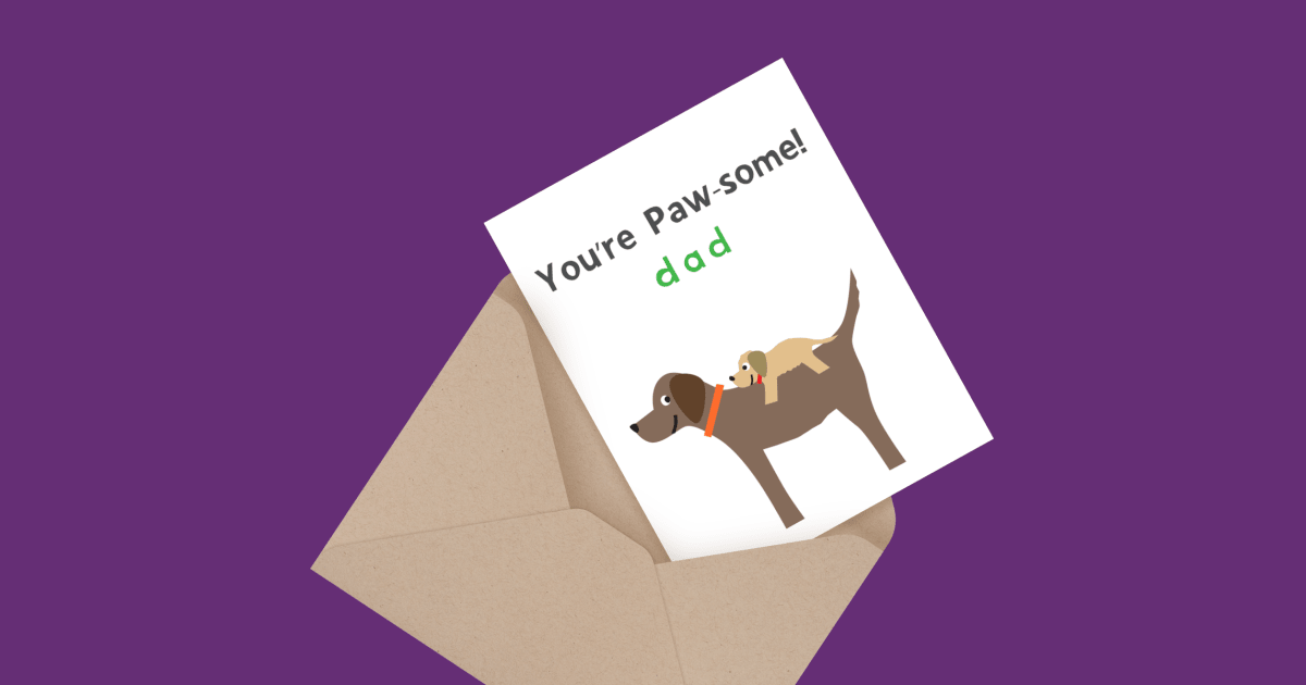 Dog Dad by R. Nichols | Postable