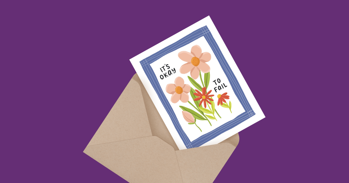 Flower Fail by Grey Street Paper | Postable