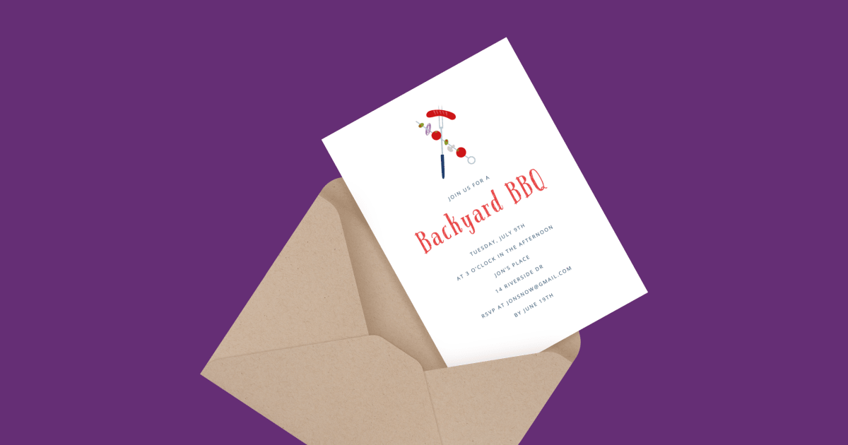 BBQ Party by Postable | Postable