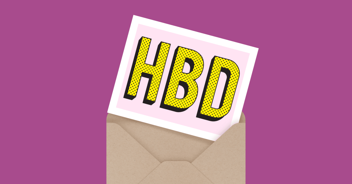 HBD by Smarty Pants Paper Co. | Postable
