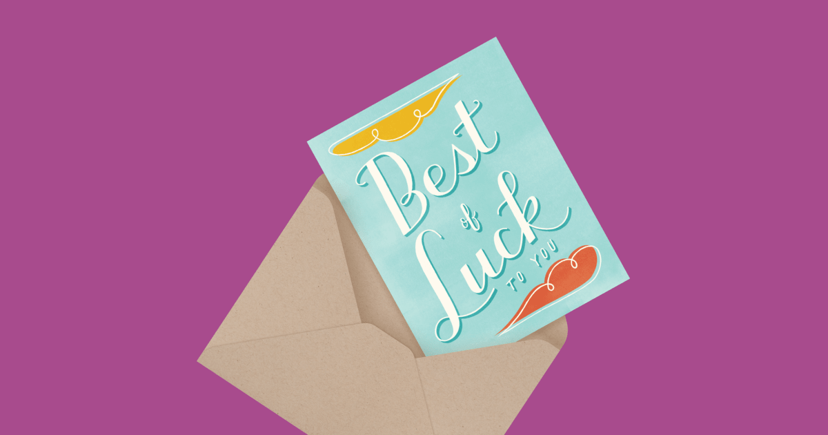 Best Of Luck by Robin Soltis | Postable