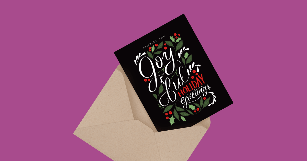 Joyful Greetings by Cindy Reynolds | Postable