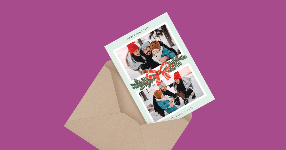 Holiday Ribbon by Paper Raven Co. | Postable