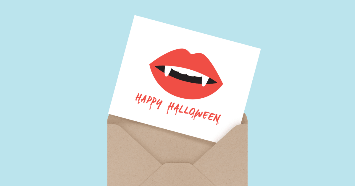 Halloween Fangs by Postable | Postable