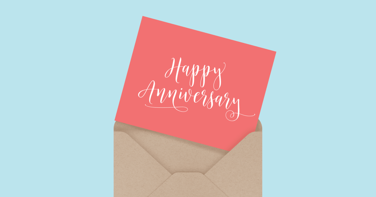 Anniversary Script by Postable | Postable