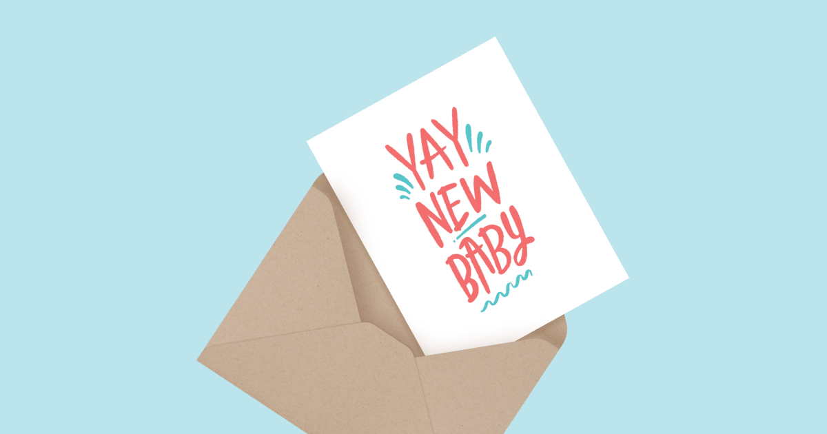 Yay New Baby by Bench Pressed | Postable