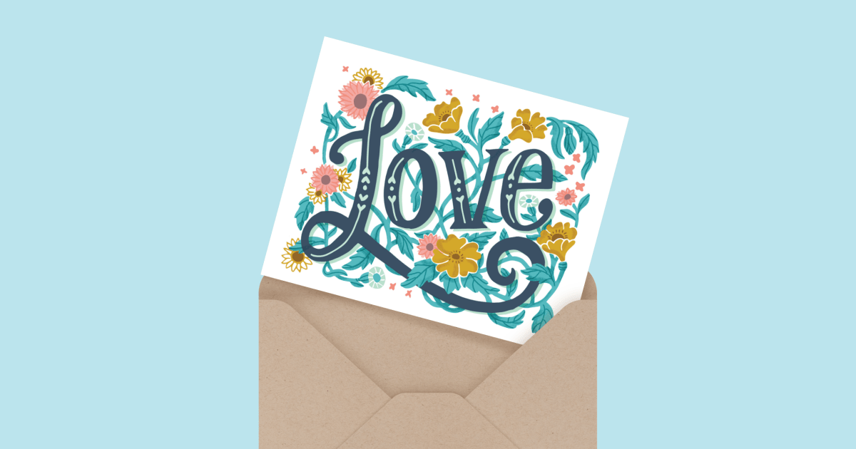 Floral Love by There Will Be Cake | Postable