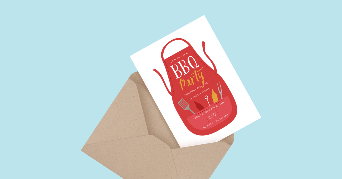 BBQ Apron by Postable | Postable