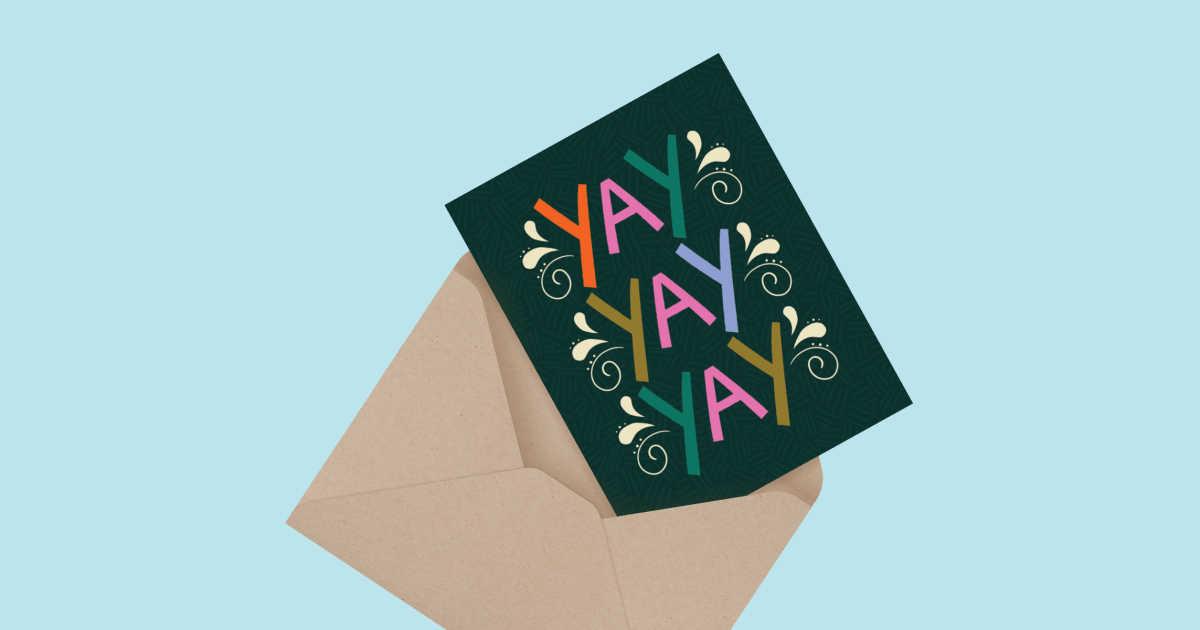 Fancy Yay by Announce Divinely | Postable