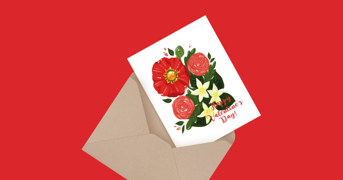 Valentine Poppy by Ann Shen | Postable