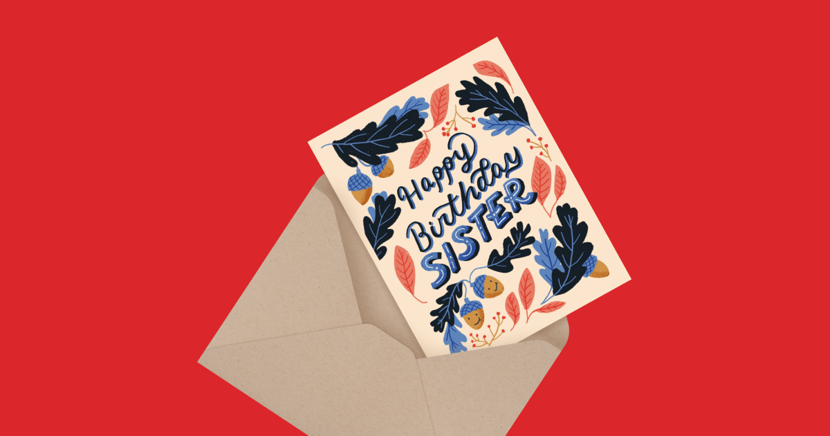 Happy Birthday Sister by There Will Be Cake | Postable