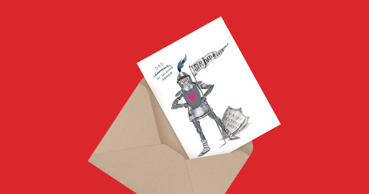 Sir Dad-A-Lot by E. Frances Paper | Postable