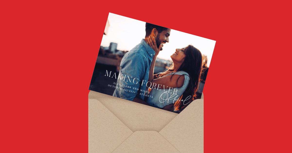 Forever Official by Paper Raven Co. | Postable