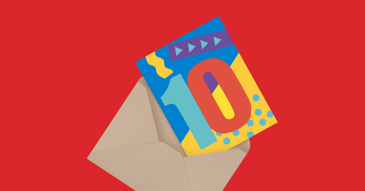 Ten by Alison Hardcastle | Postable