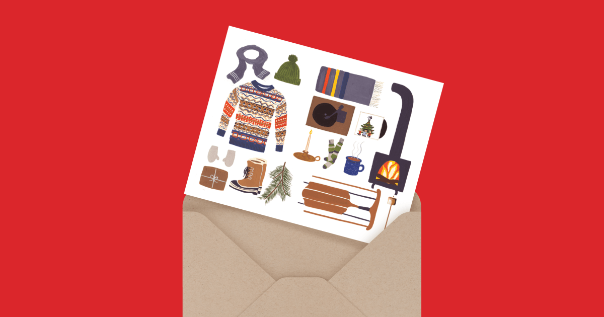 Favorite Christmas Things Christmas Card | Postable | Postable