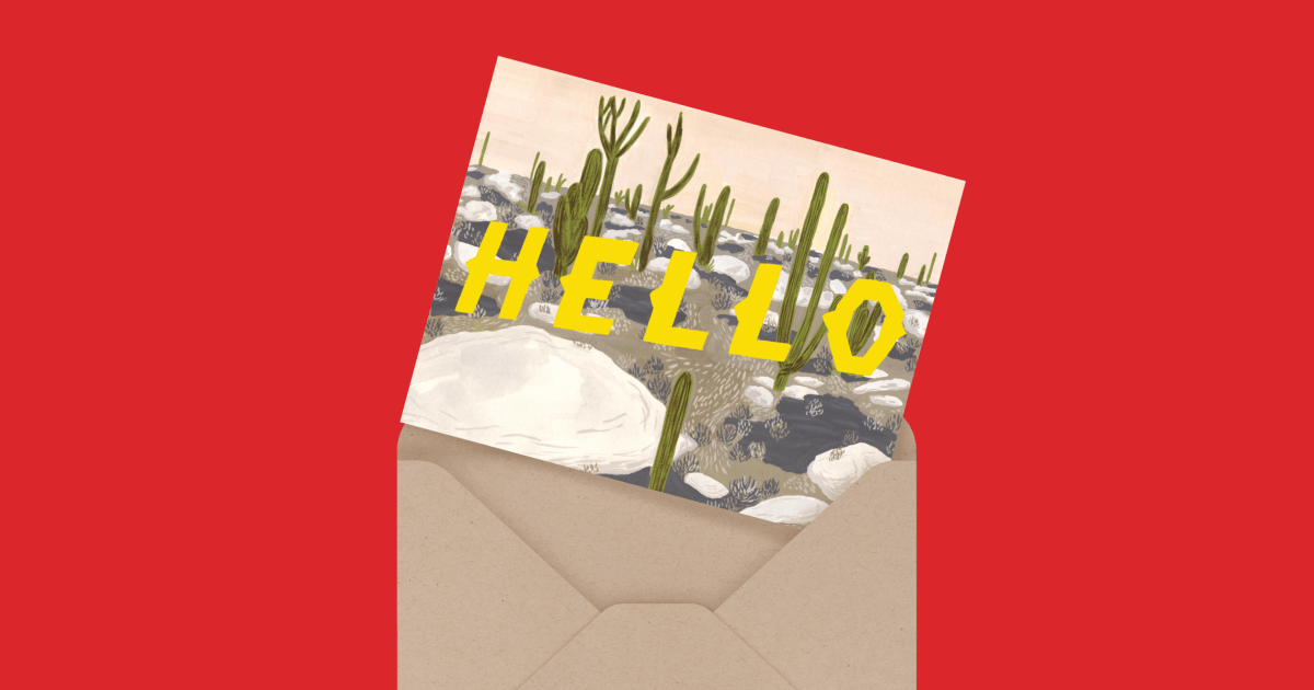 Hello Desert by Small Adventure | Postable