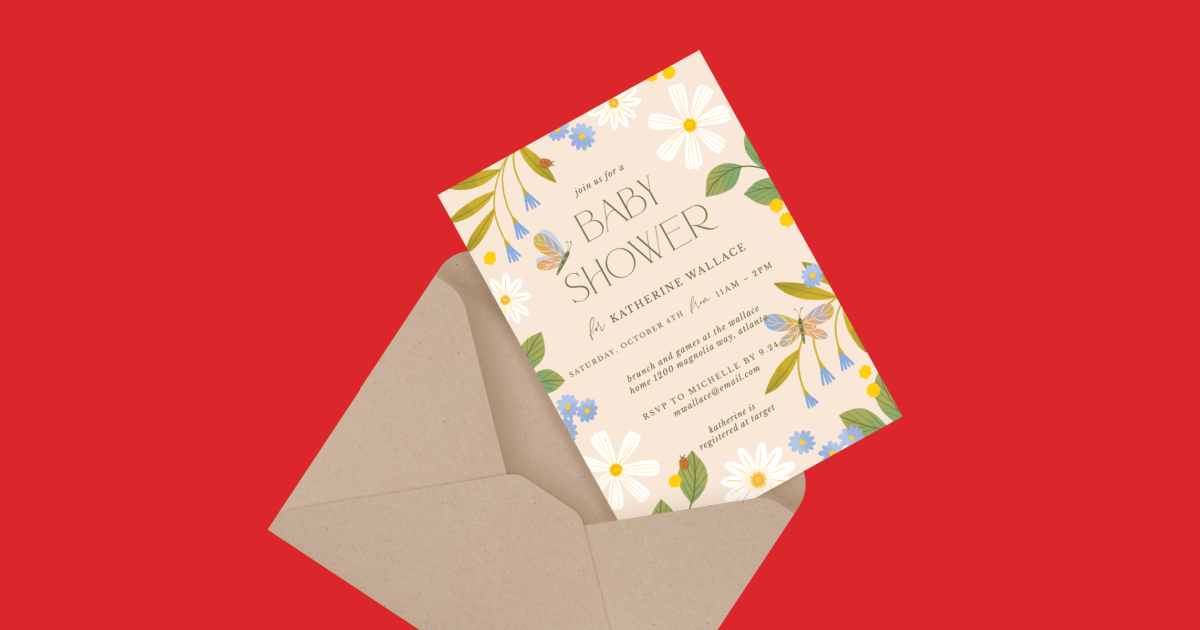 Botanical Baby by Paper Raven Co. | Postable