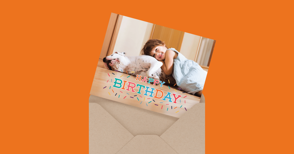 Sprinkle Birthday by Postable | Postable