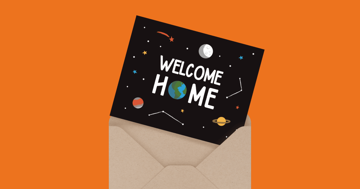 Galaxy Welcome Home by Postable | Postable
