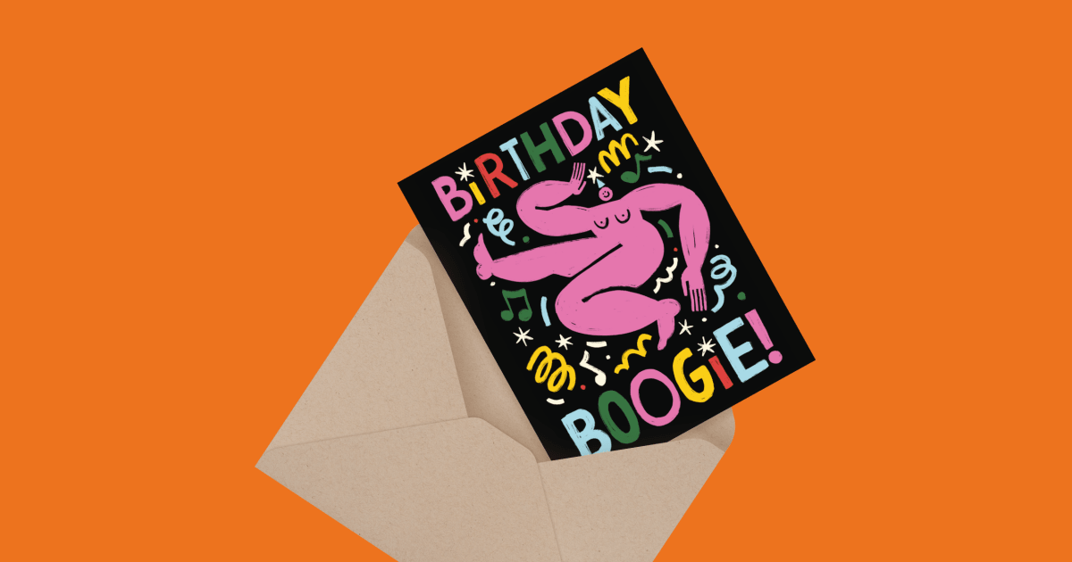 Birthday Boogie by Rumble Cards | Postable