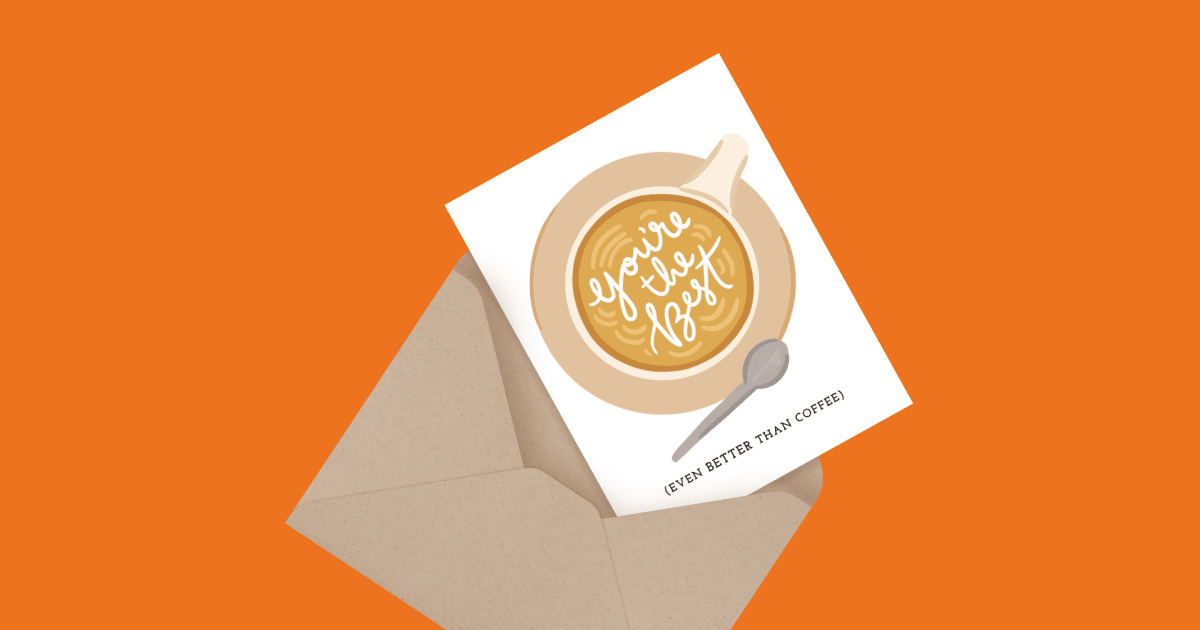 More Than Coffee by Bloomwolf Studio | Postable